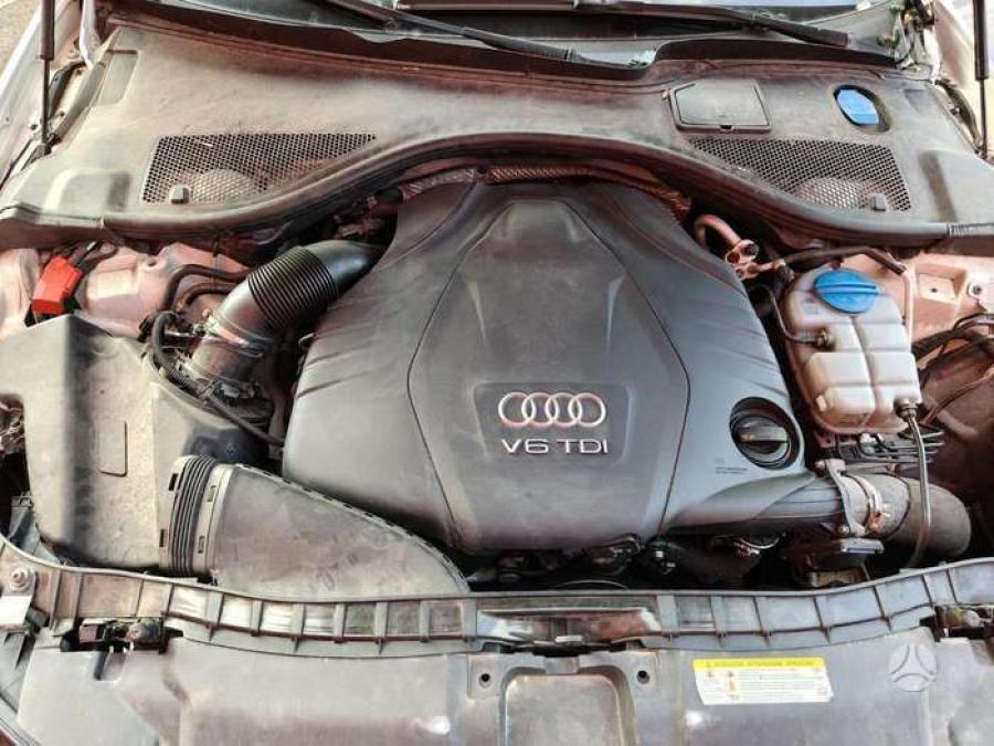 Balts Audi A6 2014 Viļņa, ar dzinēja tilpumu 2.97 L un nobraukumu 380 tūkst. km par 4450 €, foto 13 vietnē AUTOMOTO.COM.LV
