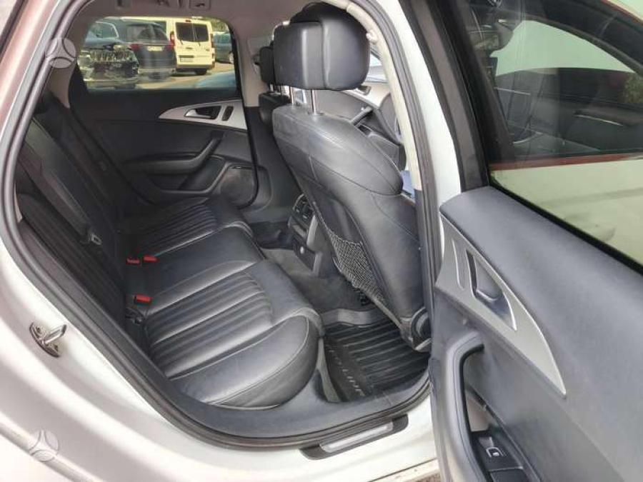 Balts Audi A6 2014 Viļņa, ar dzinēja tilpumu 2.97 L un nobraukumu 380 tūkst. km par 4450 €, foto 22 vietnē AUTOMOTO.COM.LV