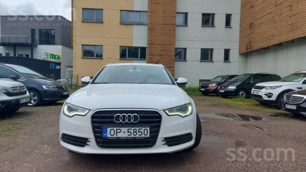White Audi A6 2014 in Daugavpils, with an engine capacity of 2.00 L and mileage of 0 thousand km for 8900 €, photo 4 on AUTOMOTO.COM.LV