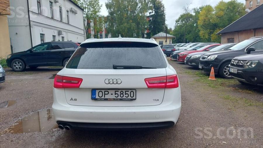 Balts Audi A6 2014 Daugavpils, ar dzinēja tilpumu 2.00 L un nobraukumu 0 tūkst. km par 8900 €, foto 9 vietnē AUTOMOTO.COM.LV