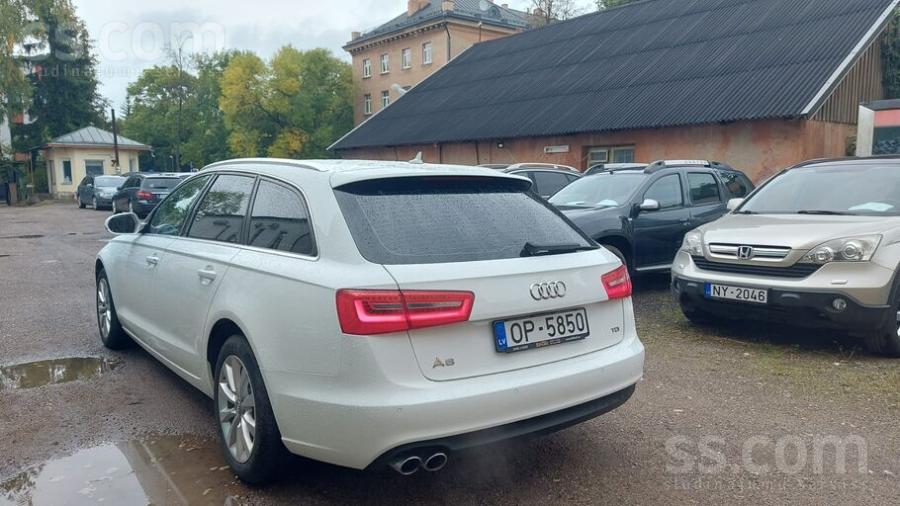 Balts Audi A6 2014 Daugavpils, ar dzinēja tilpumu 2.00 L un nobraukumu 0 tūkst. km par 8900 €, foto 10 vietnē AUTOMOTO.COM.LV
