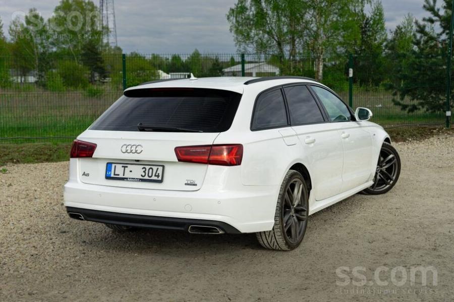 Balts Audi A6 2015 Rīga, ar dzinēja tilpumu 3.00 L un nobraukumu 0 tūkst. km par 15590 €, foto 6 vietnē AUTOMOTO.COM.LV