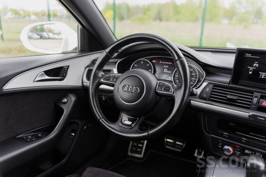 Balts Audi A6 2015 Rīga, ar dzinēja tilpumu 3.00 L un nobraukumu 0 tūkst. km par 15590 €, foto 15 vietnē AUTOMOTO.COM.LV