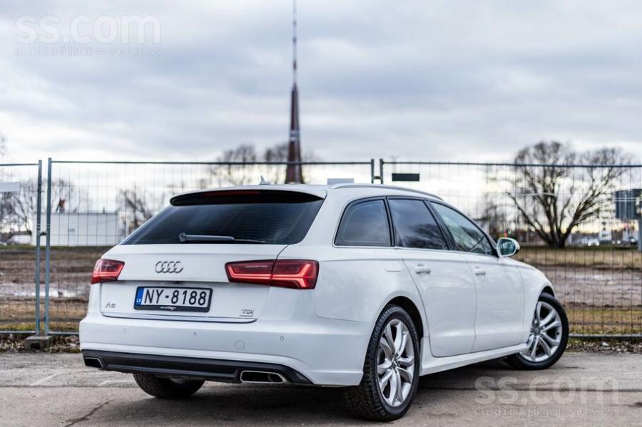 Balts Audi A6 2015 Rīga, ar dzinēja tilpumu 2.00 L un nobraukumu 606 tūkst. km par 10490 €, foto 6 vietnē AUTOMOTO.COM.LV