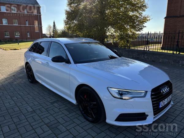 White Audi A6 2015 in Rezekne, with an engine capacity of 3.00 L and mileage of 175 thousand km for 16450 €, photo 11 on AUTOMOTO.COM.LV