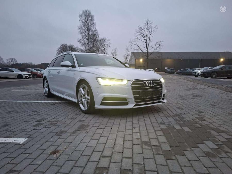 Balts Audi A6 2015 Kauņa, ar dzinēja tilpumu 2.97 L un nobraukumu 256 tūkst. km par 17800 €, foto 6 vietnē AUTOMOTO.COM.LV
