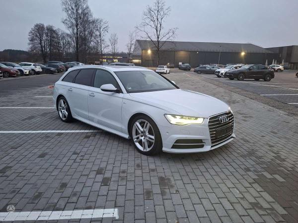 White Audi A6 2015 in Kaunas, with an engine capacity of 2.97 L and mileage of 256 thousand km for 17800 €, photo 7 on AUTOMOTO.COM.LV