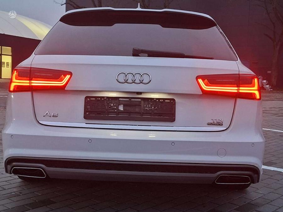 Balts Audi A6 2015 Kauņa, ar dzinēja tilpumu 2.97 L un nobraukumu 256 tūkst. km par 17800 €, foto 12 vietnē AUTOMOTO.COM.LV