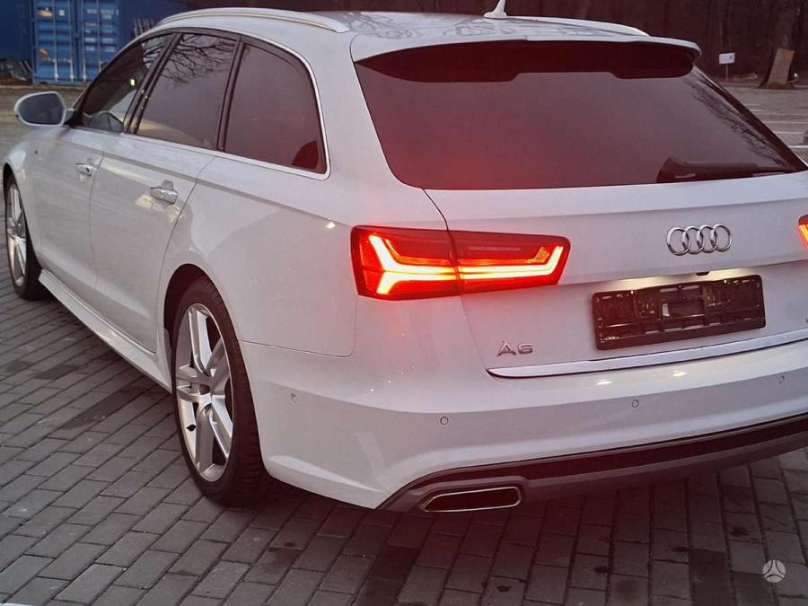 Balts Audi A6 2015 Kauņa, ar dzinēja tilpumu 2.97 L un nobraukumu 256 tūkst. km par 17800 €, foto 13 vietnē AUTOMOTO.COM.LV