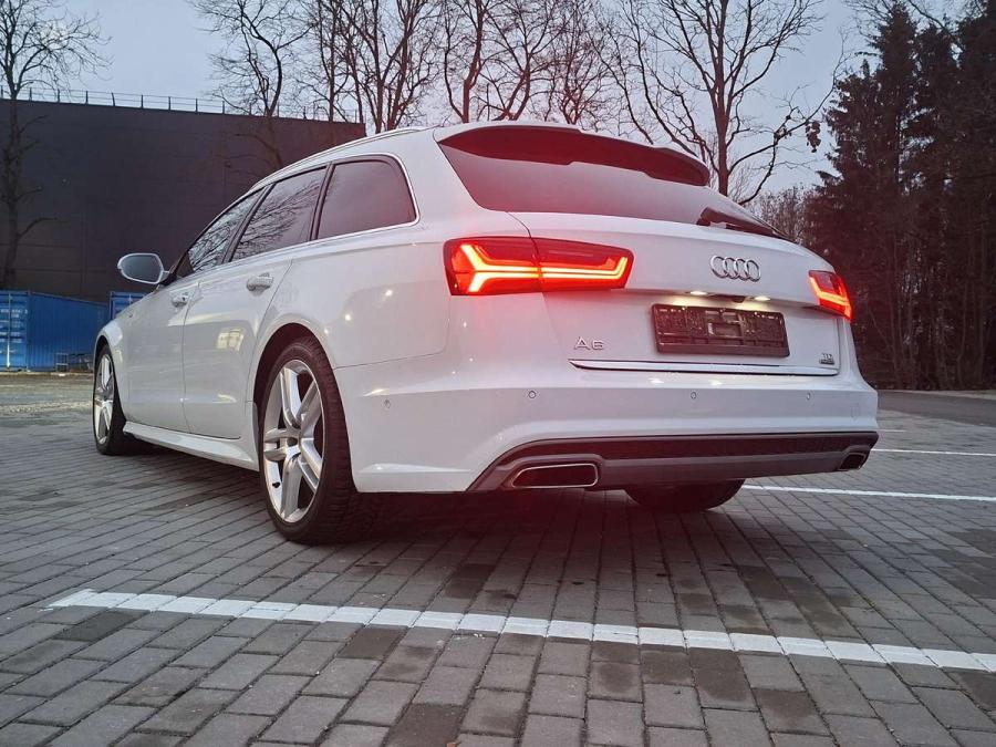 Balts Audi A6 2015 Kauņa, ar dzinēja tilpumu 2.97 L un nobraukumu 256 tūkst. km par 17800 €, foto 15 vietnē AUTOMOTO.COM.LV