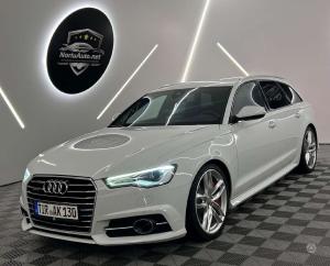 White Audi A6 2015 in Marijampole, with an engine capacity of 2.97 L and mileage of 242 thousand km for 17650 €, photo 28 on AUTOMOTO.COM.LV