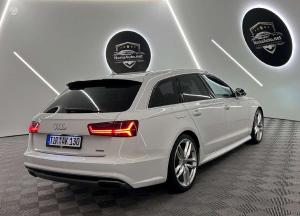 White Audi A6 2015 in Marijampole, with an engine capacity of 2.97 L and mileage of 242 thousand km for 17650 €, photo 32 on AUTOMOTO.COM.LV