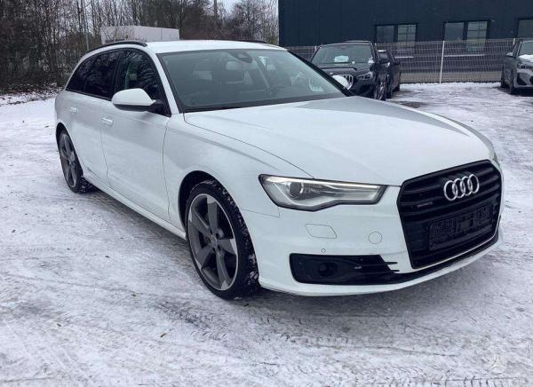 Balts Audi A6 2015 Kauņa, ar dzinēja tilpumu 2.97 L un nobraukumu 315 tūkst. km par 10000 €, foto 4 vietnē AUTOMOTO.COM.LV