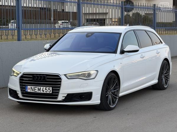 Balts Audi A6 2015 Viļņa, ar dzinēja tilpumu 3.00 L un nobraukumu 342 tūkst. km par 16000 €, foto 1 vietnē AUTOMOTO.COM.LV