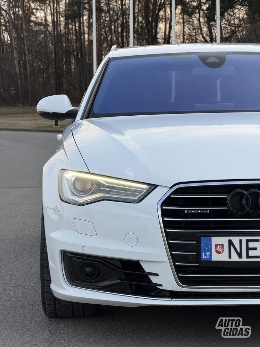 Balts Audi A6 2015 Viļņa, ar dzinēja tilpumu 3.00 L un nobraukumu 342 tūkst. km par 16000 €, foto 10 vietnē AUTOMOTO.COM.LV