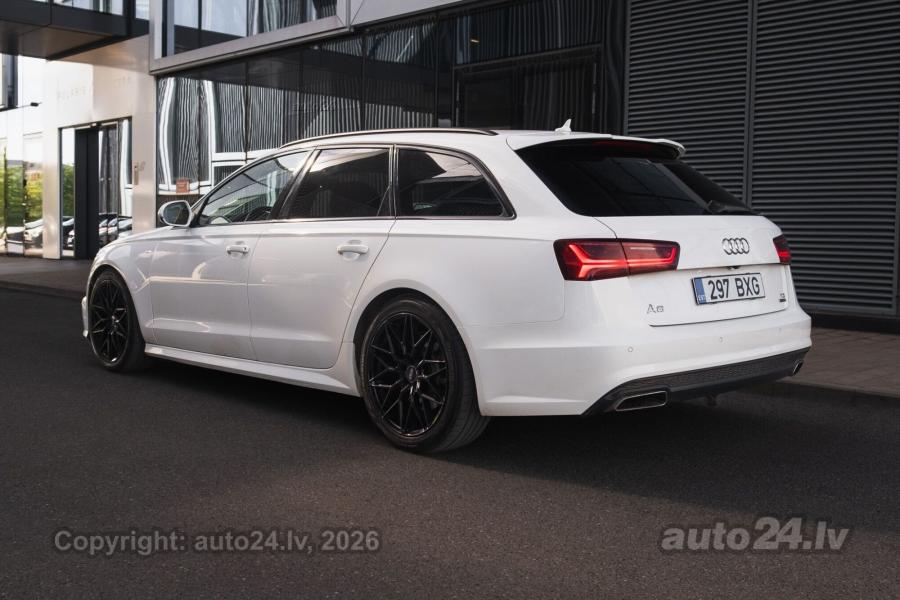 White Audi A6 2015 in Tallinn, with an engine capacity of 3.00 L and mileage of 287 thousand km for 15900 €, photo 4 on AUTOMOTO.COM.LV