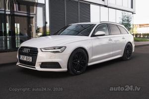 White Audi A6 2015 in Tallinn, with an engine capacity of 3.00 L and mileage of 287 thousand km for 15900 €, photo 5 on AUTOMOTO.COM.LV