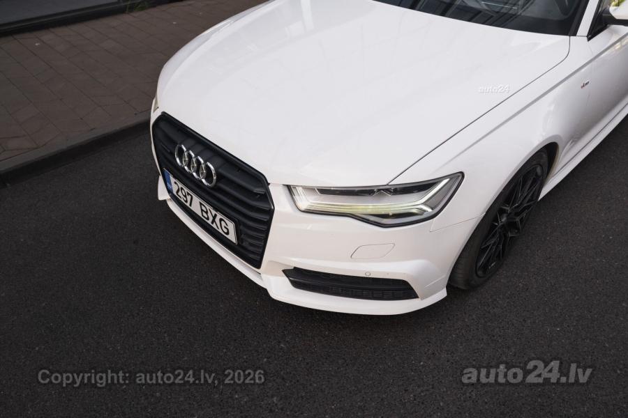 White Audi A6 2015 in Tallinn, with an engine capacity of 3.00 L and mileage of 287 thousand km for 15900 €, photo 6 on AUTOMOTO.COM.LV