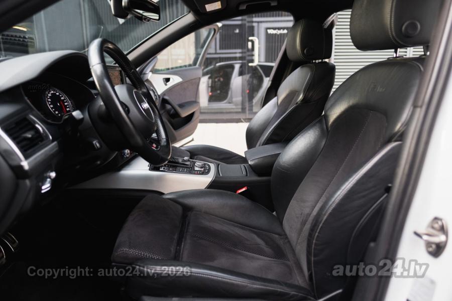 White Audi A6 2015 in Tallinn, with an engine capacity of 3.00 L and mileage of 287 thousand km for 15900 €, photo 11 on AUTOMOTO.COM.LV