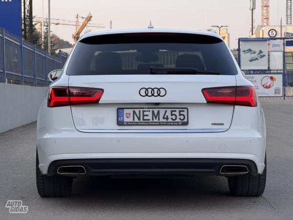White Audi A6 2015 in Vilnius, with an engine capacity of 3.00 L and mileage of 342 thousand km for 15500 €, photo 3 on AUTOMOTO.COM.LV