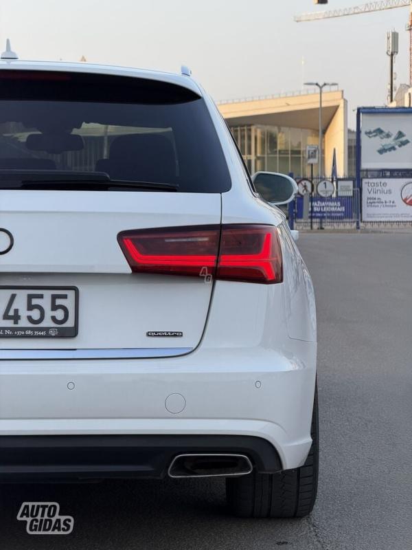 White Audi A6 2015 in Vilnius, with an engine capacity of 3.00 L and mileage of 342 thousand km for 15500 €, photo 4 on AUTOMOTO.COM.LV