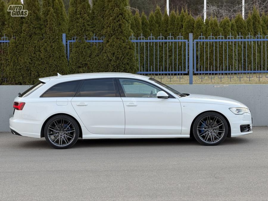 White Audi A6 2015 in Vilnius, with an engine capacity of 3.00 L and mileage of 342 thousand km for 15500 €, photo 7 on AUTOMOTO.COM.LV
