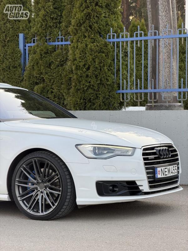 White Audi A6 2015 in Vilnius, with an engine capacity of 3.00 L and mileage of 342 thousand km for 15500 €, photo 8 on AUTOMOTO.COM.LV