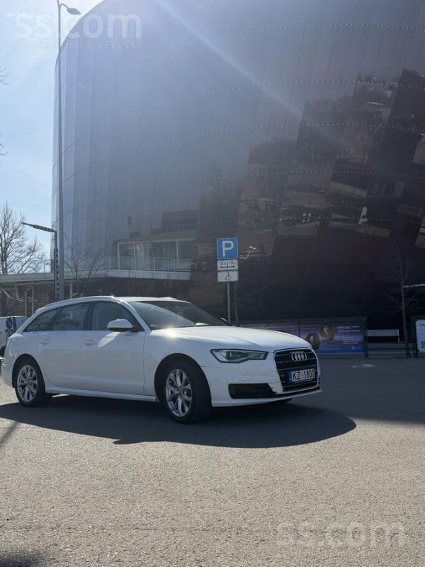 Balts Audi A6 2015 Liepāja, ar dzinēja tilpumu 3.00 L un nobraukumu 122 tūkst. km par 15000 €, foto 1 vietnē AUTOMOTO.COM.LV