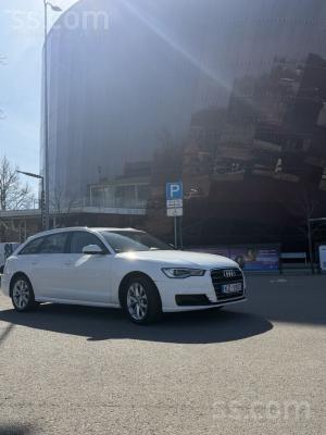 White Audi A6 2015 in Liepaja, with an engine capacity of 3.00 L and mileage of 122 thousand km for 15000 €, photo  on AUTOMOTO.COM.LV