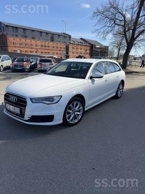 White Audi A6 2015 in Liepaja, with an engine capacity of 3.00 L and mileage of 122 thousand km for 15000 €, photo 3 on AUTOMOTO.COM.LV