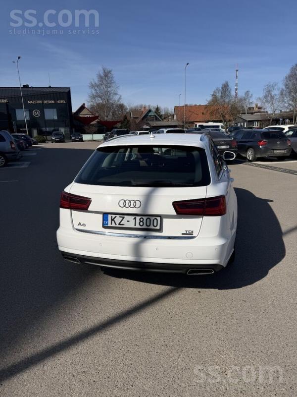 Balts Audi A6 2015 Liepāja, ar dzinēja tilpumu 3.00 L un nobraukumu 122 tūkst. km par 15000 €, foto 3 vietnē AUTOMOTO.COM.LV