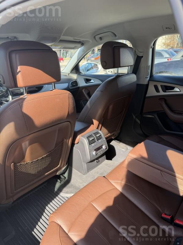 Balts Audi A6 2015 Liepāja, ar dzinēja tilpumu 3.00 L un nobraukumu 122 tūkst. km par 15000 €, foto 8 vietnē AUTOMOTO.COM.LV