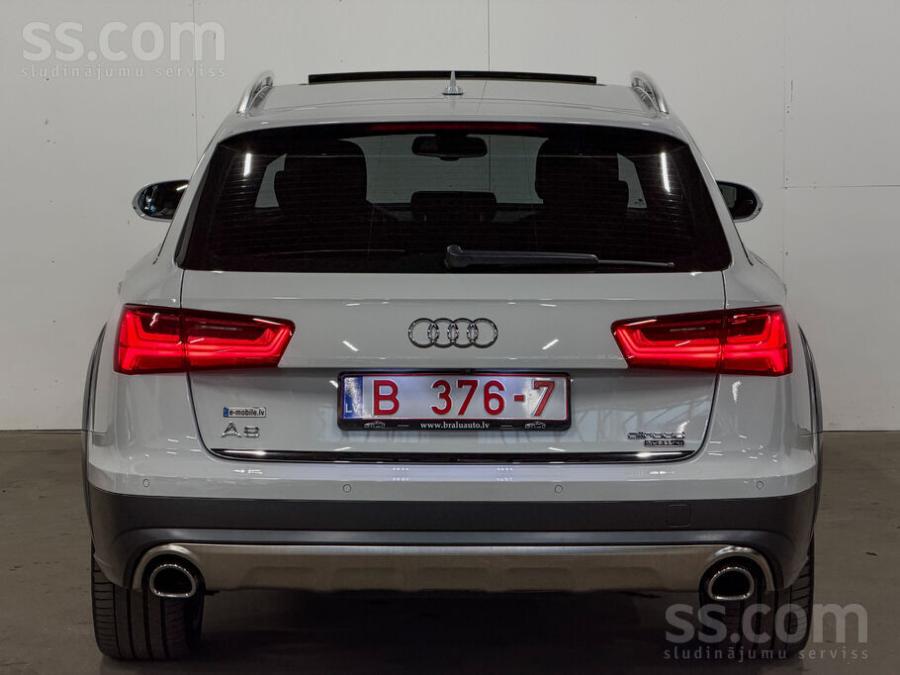 Balts Audi A6 2015 Jūrmala, ar dzinēja tilpumu 3.00 L un nobraukumu 267 tūkst. km par 16750 €, foto 15 vietnē AUTOMOTO.COM.LV