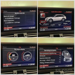 Balts Audi A6 2015 Jūrmala, ar dzinēja tilpumu 3.00 L un nobraukumu 267 tūkst. km par 16750 €, foto 27 vietnē AUTOMOTO.COM.LV