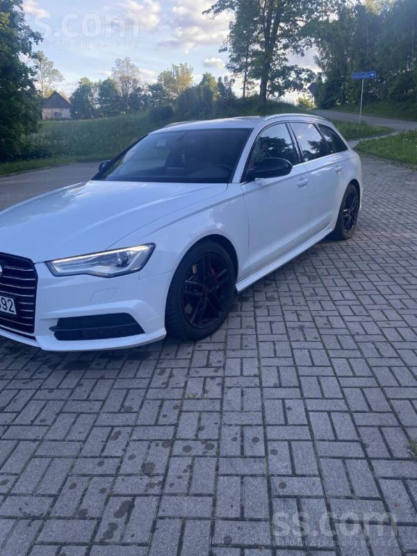 White Audi A6 2015 in Daugavpils, with an engine capacity of 3.00 L and mileage of 190 thousand km for 14990 €, photo 2 on AUTOMOTO.COM.LV