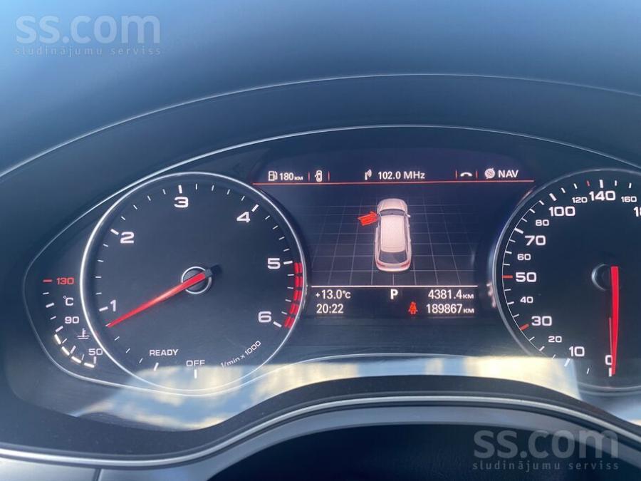 Balts Audi A6 2015 Daugavpils, ar dzinēja tilpumu 3.00 L un nobraukumu 190 tūkst. km par 14990 €, foto 6 vietnē AUTOMOTO.COM.LV