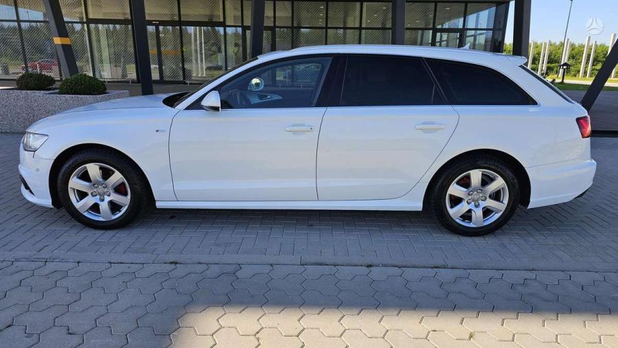 White Audi A6 2015 in Kaunas, with an engine capacity of 1.97 L and mileage of 291 thousand km for 11200 €, photo 3 on AUTOMOTO.COM.LV