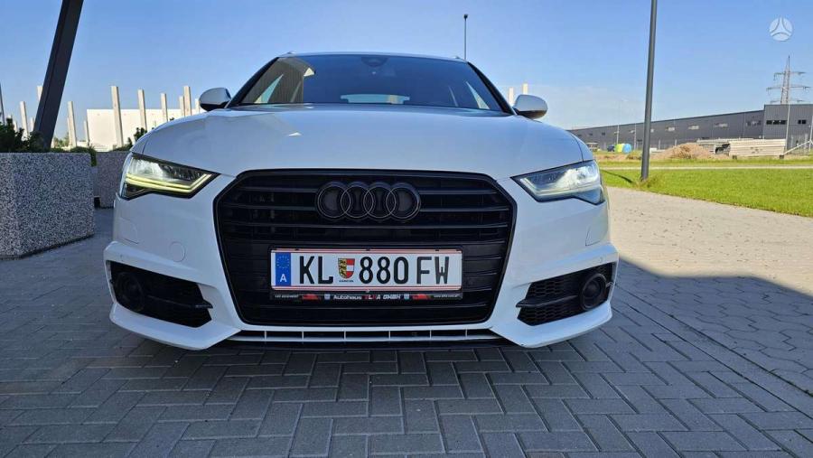 White Audi A6 2015 in Kaunas, with an engine capacity of 1.97 L and mileage of 291 thousand km for 11200 €, photo 9 on AUTOMOTO.COM.LV