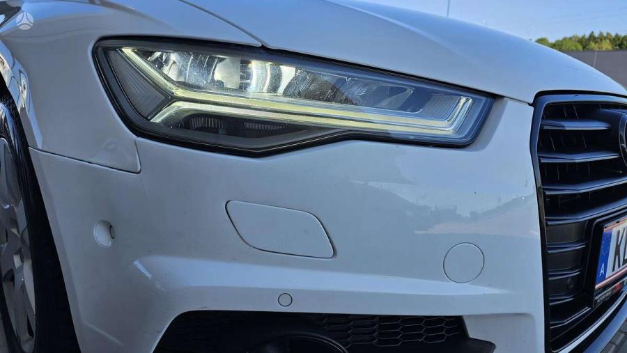 White Audi A6 2015 in Kaunas, with an engine capacity of 1.97 L and mileage of 291 thousand km for 11200 €, photo 12 on AUTOMOTO.COM.LV