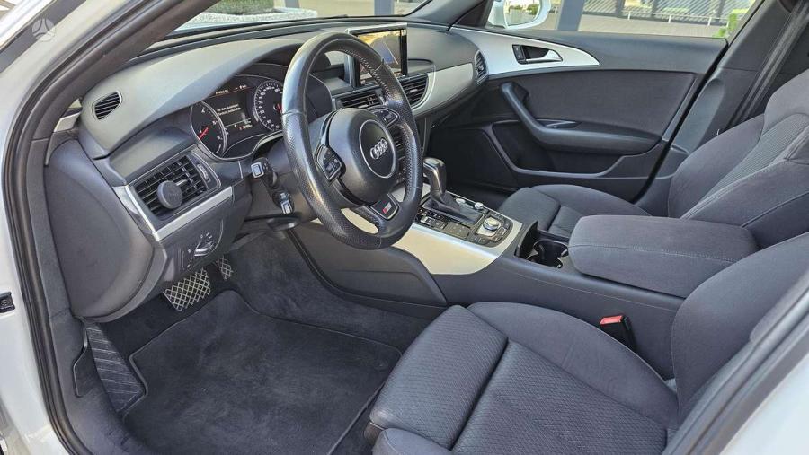 White Audi A6 2015 in Kaunas, with an engine capacity of 1.97 L and mileage of 291 thousand km for 11200 €, photo 22 on AUTOMOTO.COM.LV