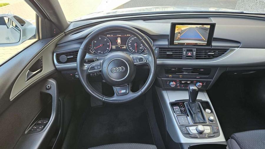 White Audi A6 2015 in Kaunas, with an engine capacity of 1.97 L and mileage of 291 thousand km for 11200 €, photo 24 on AUTOMOTO.COM.LV