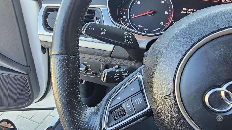 White Audi A6 2015 in Kaunas, with an engine capacity of 1.97 L and mileage of 291 thousand km for 11200 €, photo 25 on AUTOMOTO.COM.LV