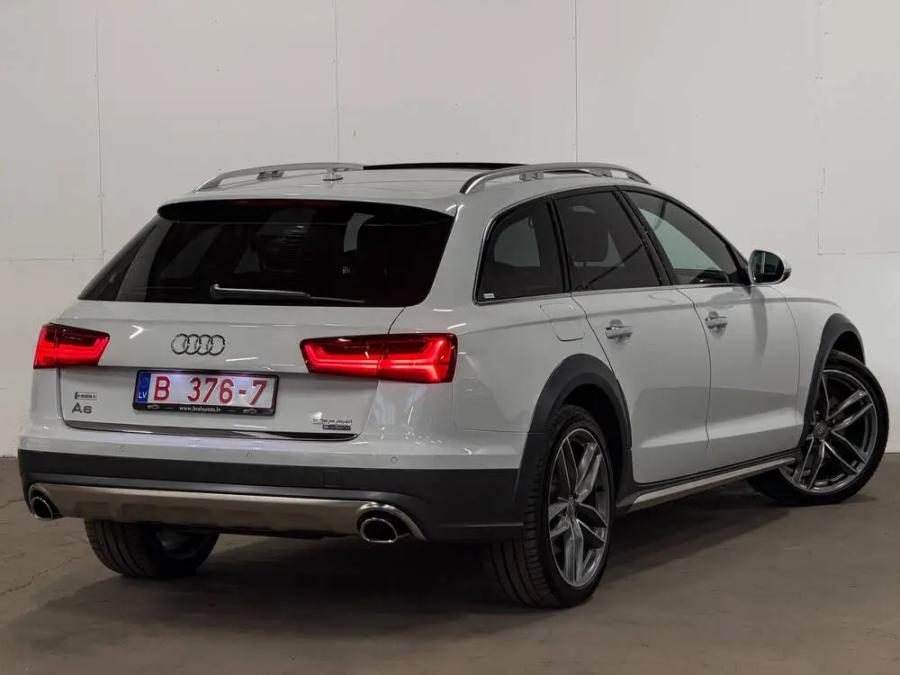 White Audi A6 2015 in Jurmala, with an engine capacity of 3.00 L and mileage of 267 thousand km for 16750 €, photo 18 on AUTOMOTO.COM.LV