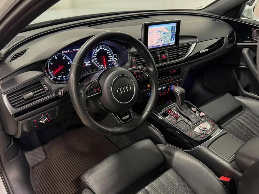 White Audi A6 2015 in Jurmala, with an engine capacity of 3.00 L and mileage of 267 thousand km for 16750 €, photo 21 on AUTOMOTO.COM.LV