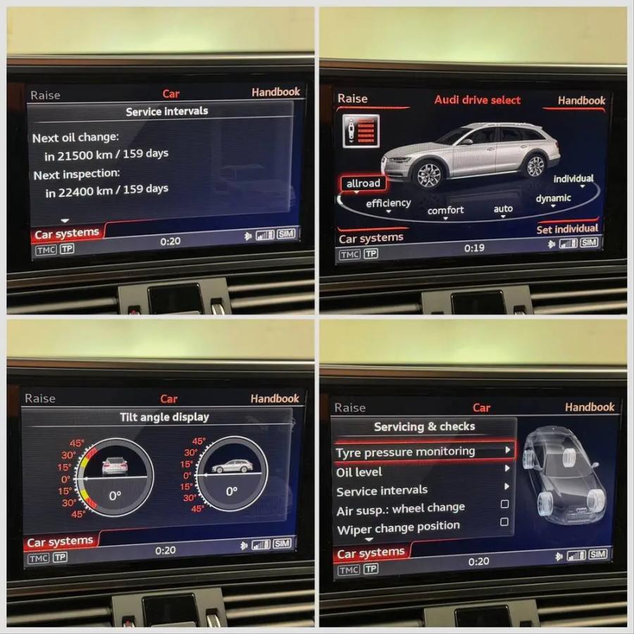 White Audi A6 2015 in Jurmala, with an engine capacity of 3.00 L and mileage of 267 thousand km for 16750 €, photo 38 on AUTOMOTO.COM.LV