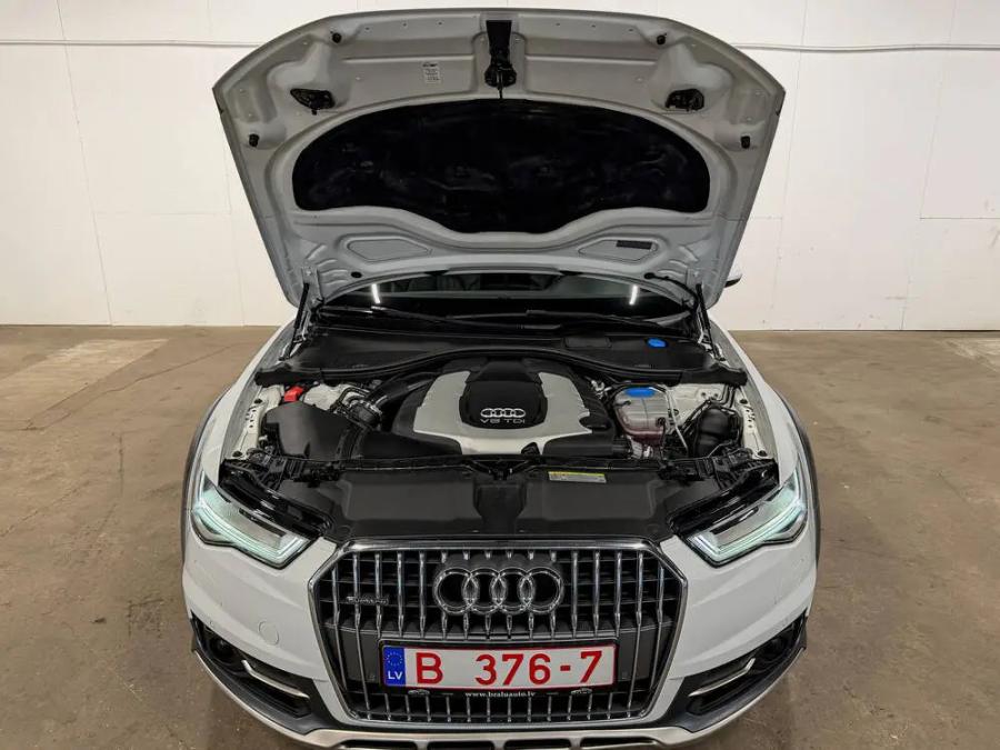 White Audi A6 2015 in Jurmala, with an engine capacity of 3.00 L and mileage of 267 thousand km for 16750 €, photo 52 on AUTOMOTO.COM.LV