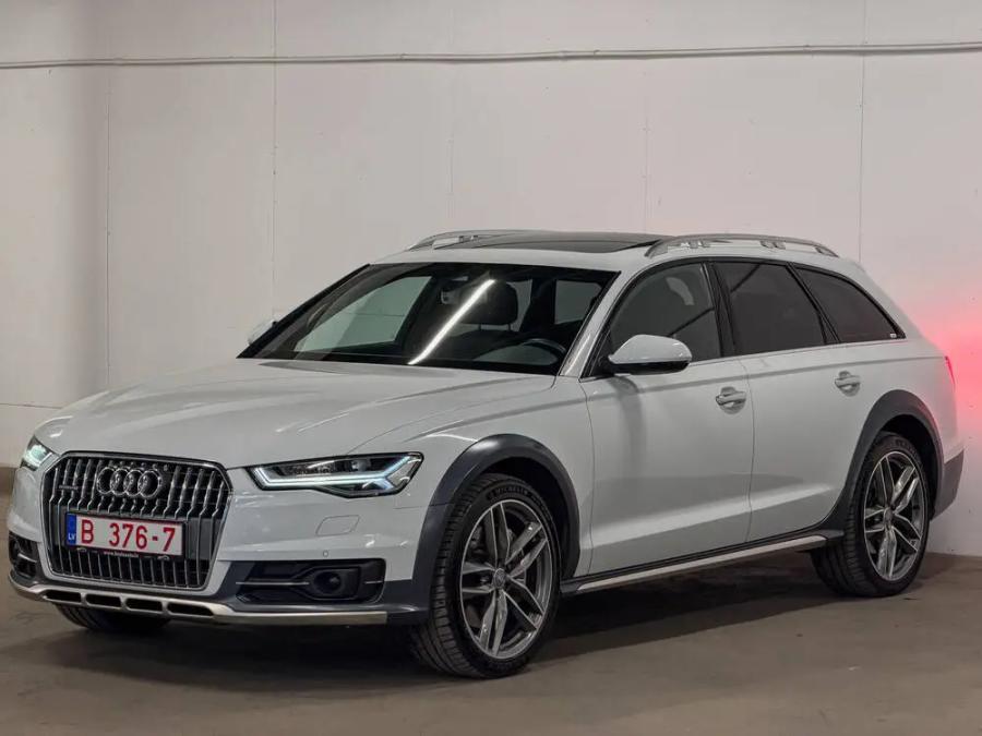 White Audi A6 2015 in Jurmala, with an engine capacity of 3.00 L and mileage of 267 thousand km for 16750 €, photo 53 on AUTOMOTO.COM.LV