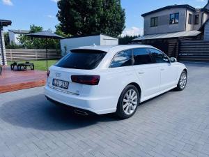 White Audi A6 2015 in Kaunas, with an engine capacity of 1.97 L and mileage of 349 thousand km for 11400 €, photo 6 on AUTOMOTO.COM.LV