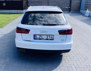 White Audi A6 2015 in Kaunas, with an engine capacity of 1.97 L and mileage of 349 thousand km for 11400 €, photo 8 on AUTOMOTO.COM.LV