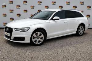 White Audi A6 2015 in Vilnius, with an engine capacity of 3.00 L and mileage of 284 thousand km for 10890 €, photo  on AUTOMOTO.COM.LV